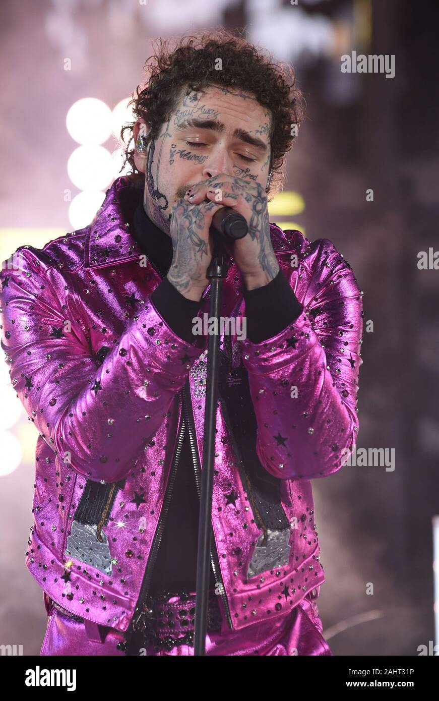 New York, NY, USA. 31st Dec, 2019. Post Malone in attendance for Times ...