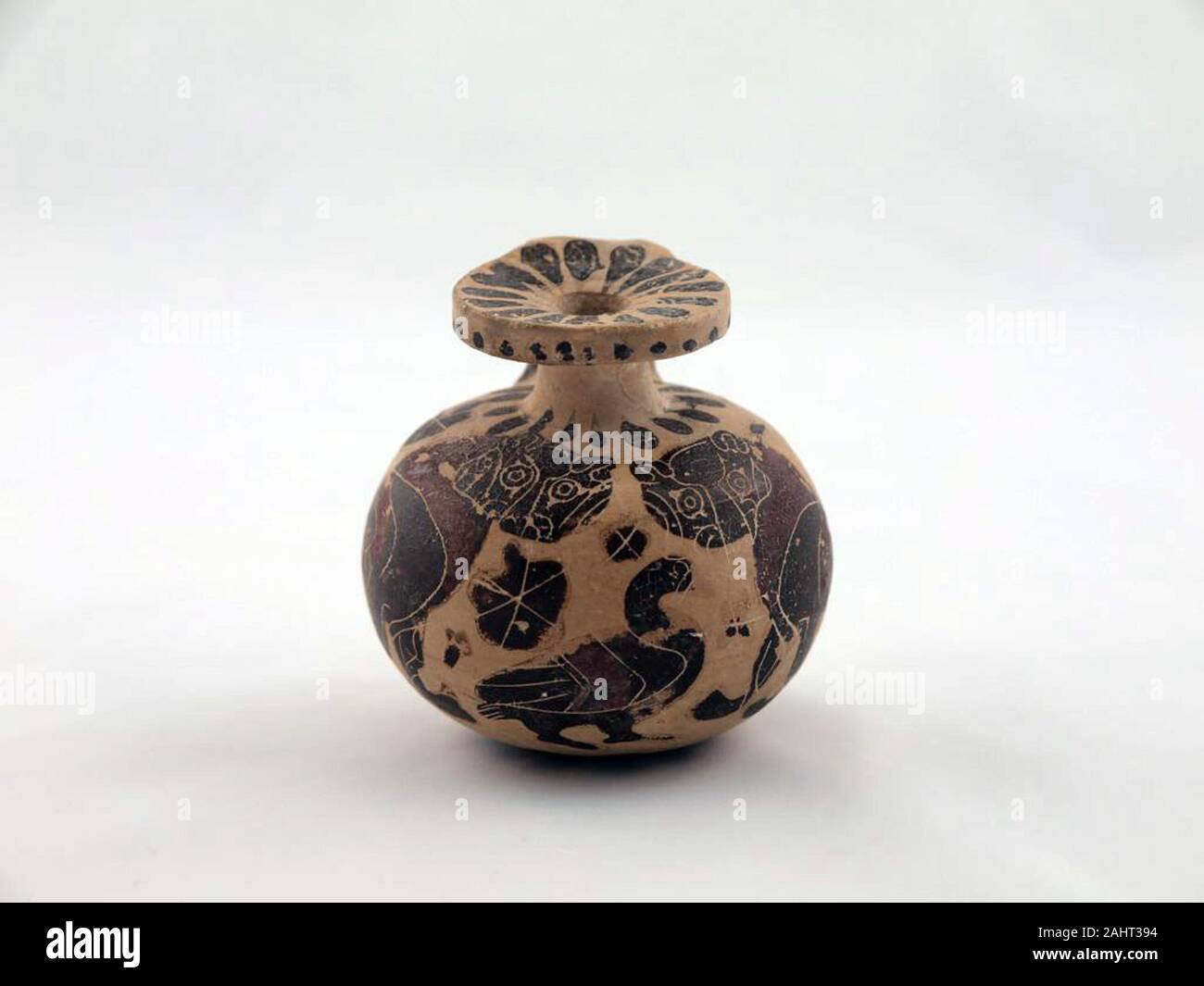 Ancient Greek. Aryballos (Cointainer for Oil). 625 BC–600 BC. Ancient ...