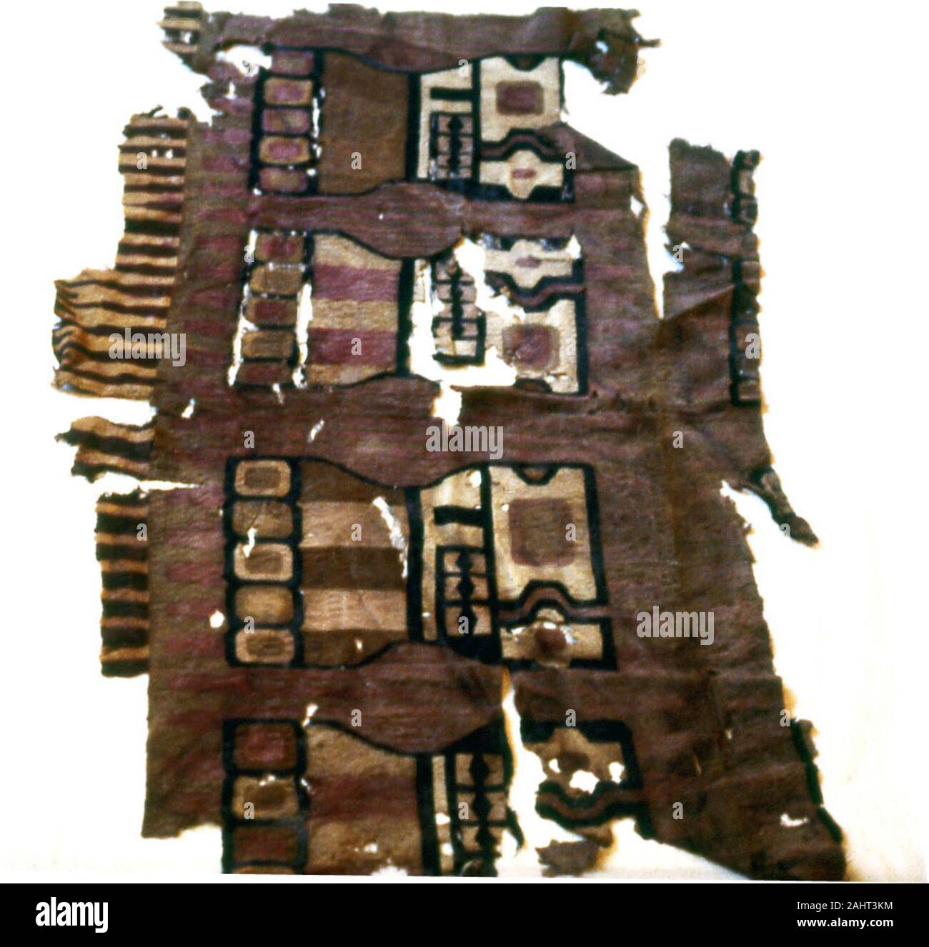 Wari. Fragment. 600 AD–1000. Peru Stock Photo - Alamy