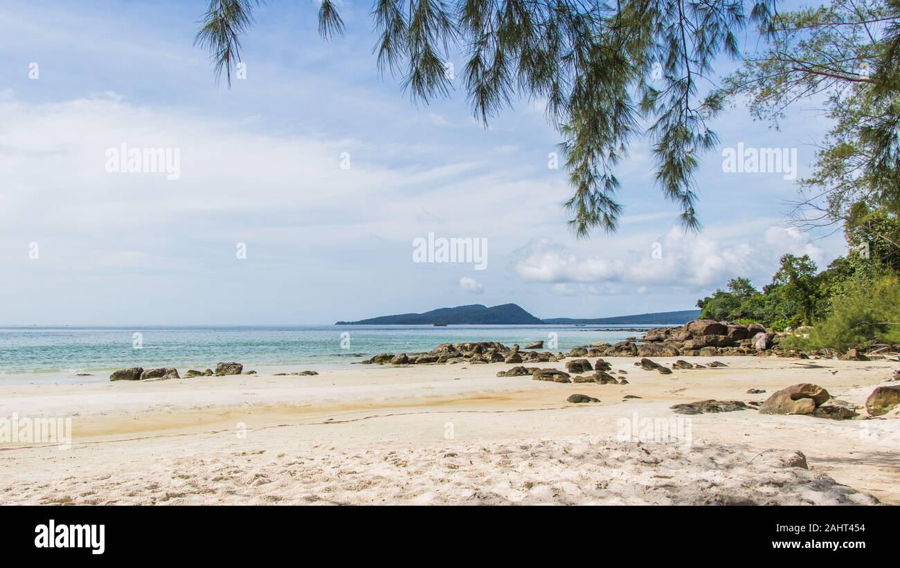 Koh Rong Island at 4k Beach Stock Photo - Alamy