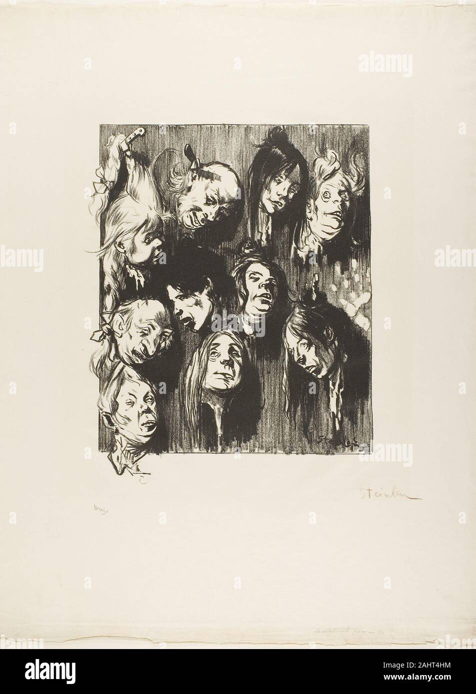 Théophile-Alexandre Pierre Steinlen. Ten Assassinations for a Penny ...