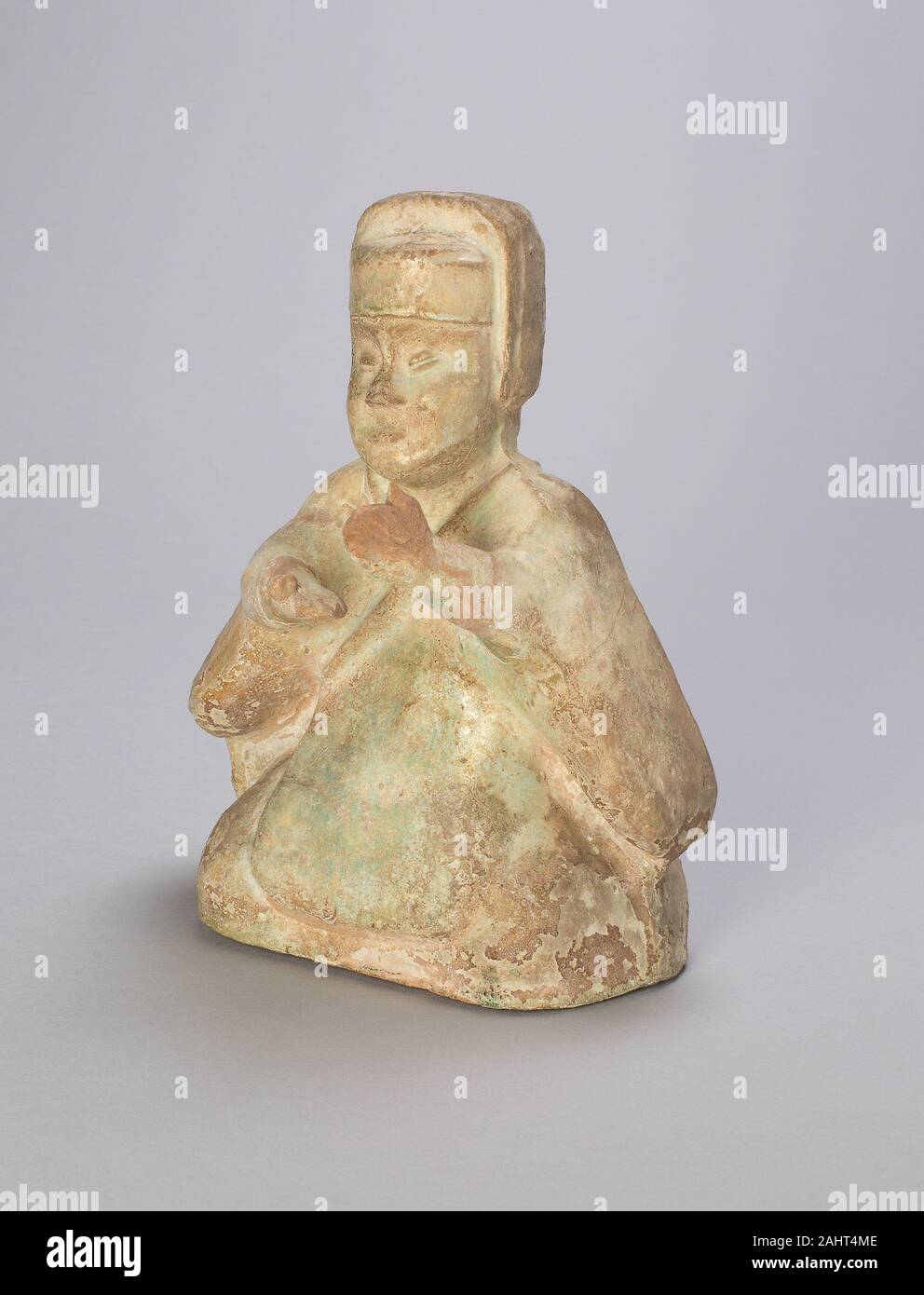 Board Game Player. 25 AD–220 AD. China. Earthenware with green lead ...
