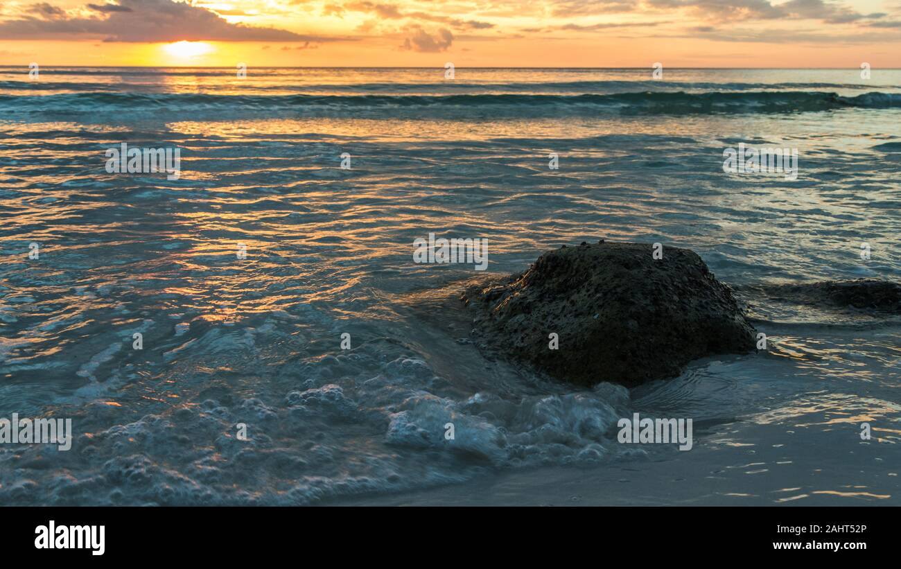 Tropical Sunset from Koh Rong Island Stock Photo - Alamy