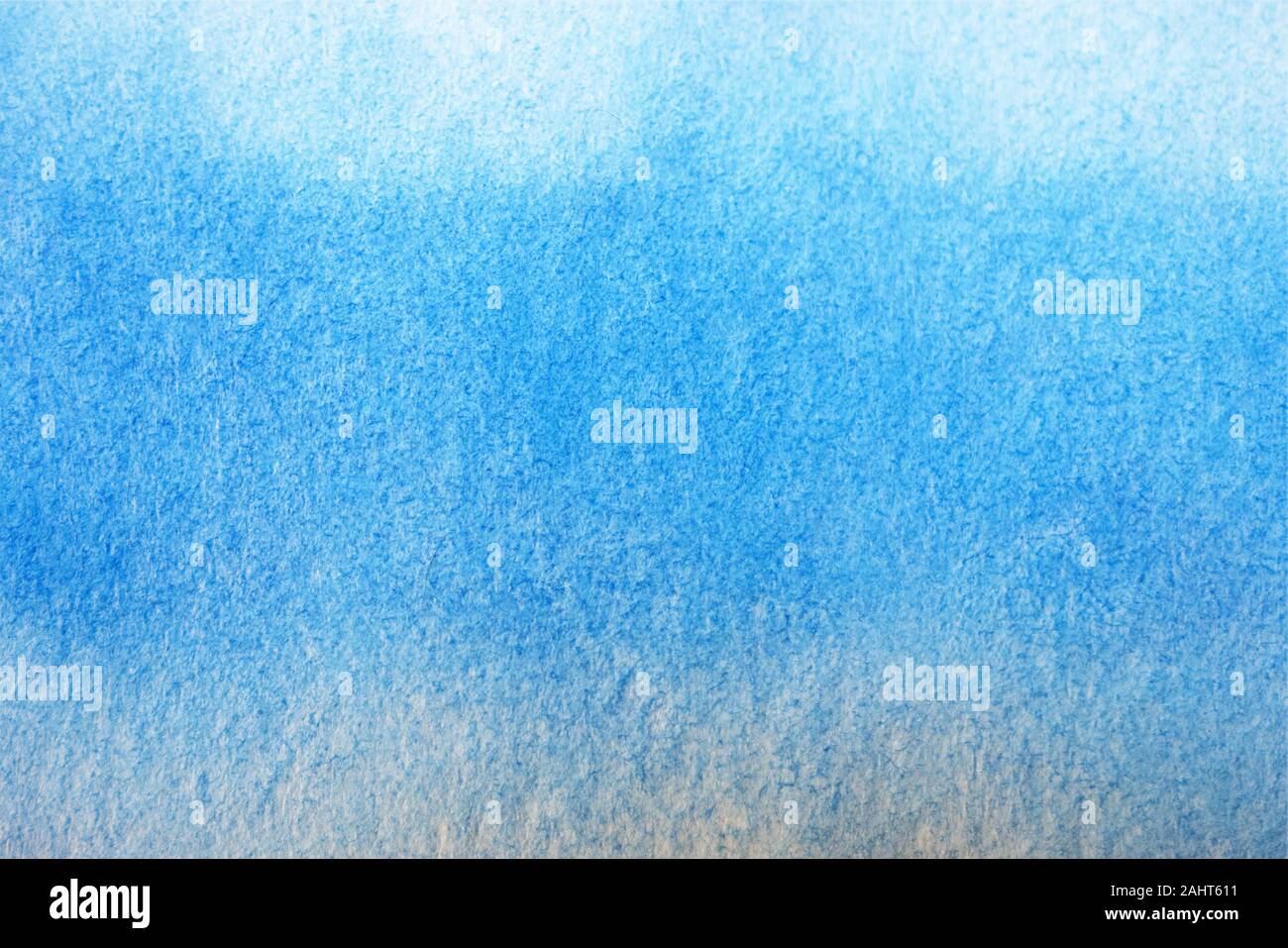 Hand painted blue watercolor background Stock Photo - Alamy
