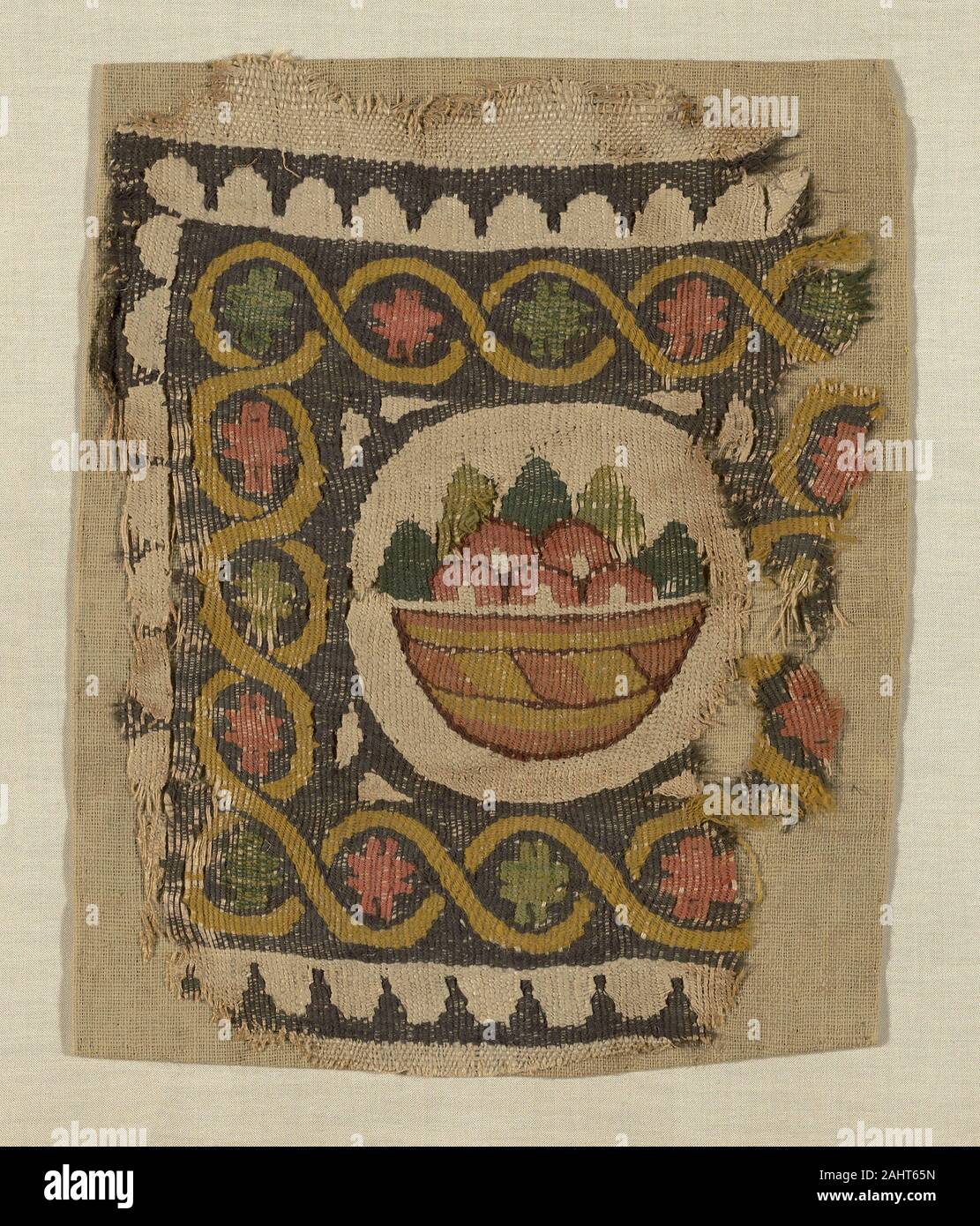 Coptic. Fragment. 401 AD–600 AD. Egypt. Linen and wool, tapestry weave ...