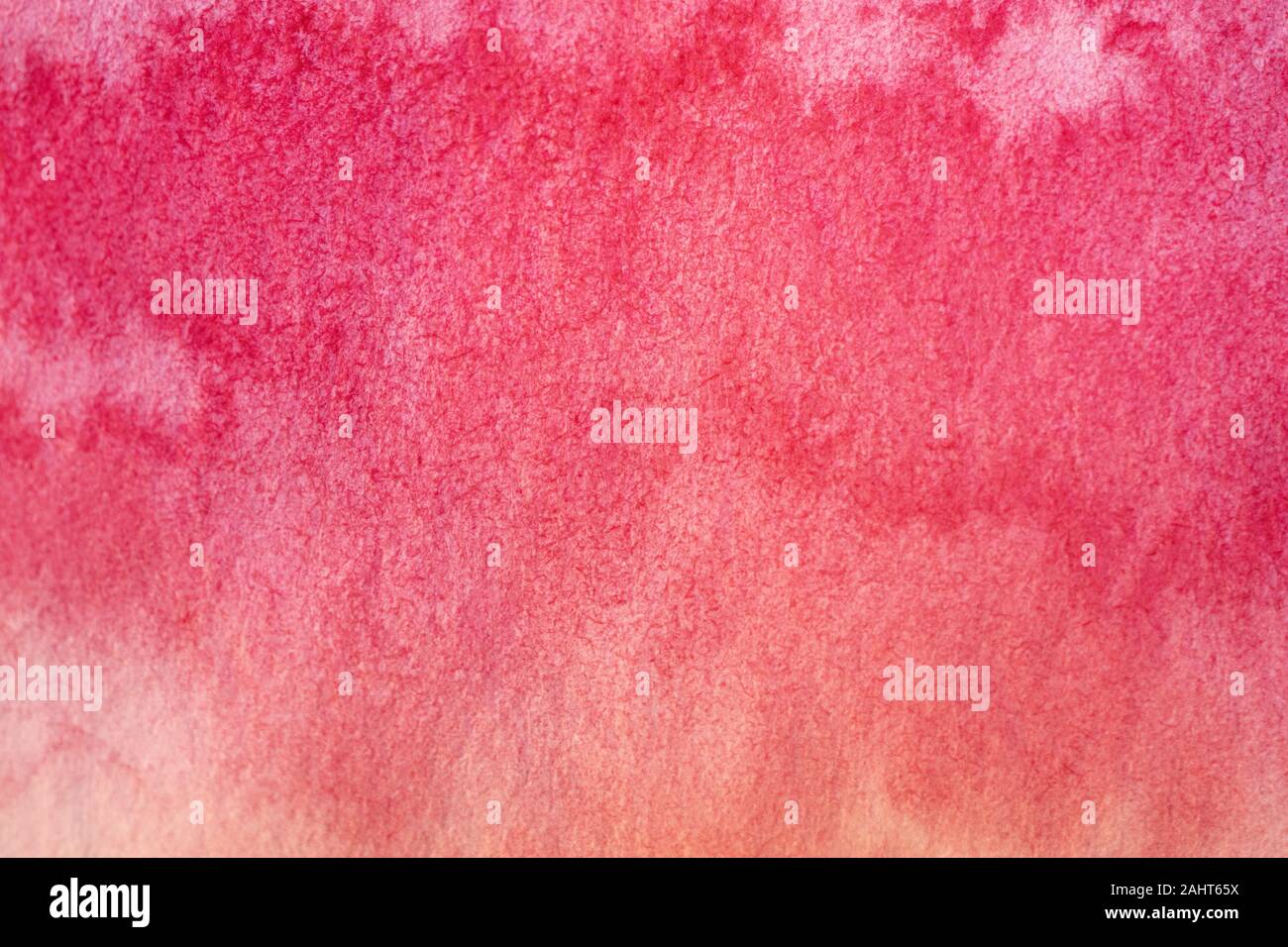 red color watercolor, illustration hand painted with brush Stock Photo ...