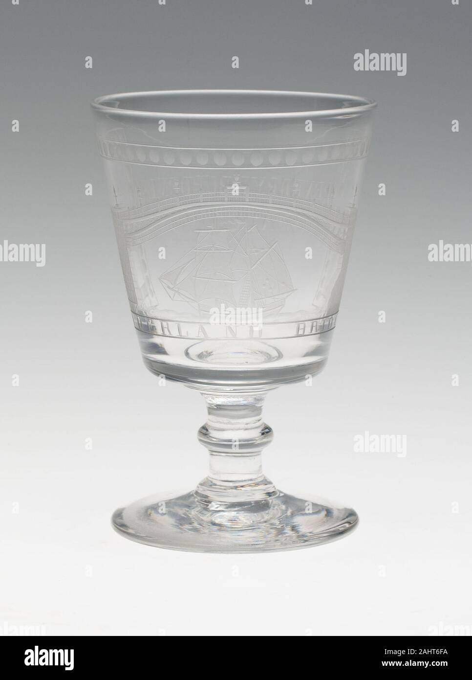 Rummer. 1796. England. Glass Stock Photo - Alamy