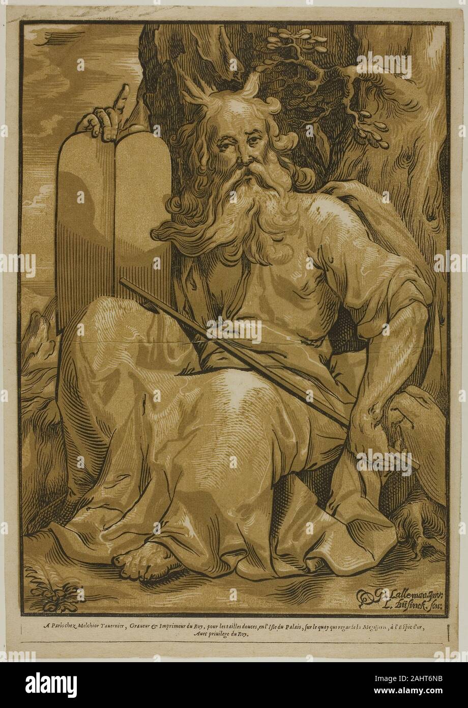 Moses with the tables of the law hi-res stock photography and images ...