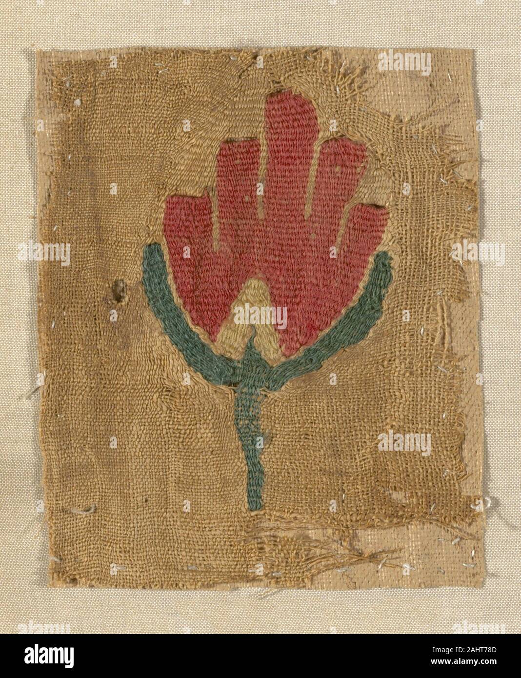 Coptic. Fragment. 401 AD–600 AD. Egypt. Linen and wool, slit tapestry ...