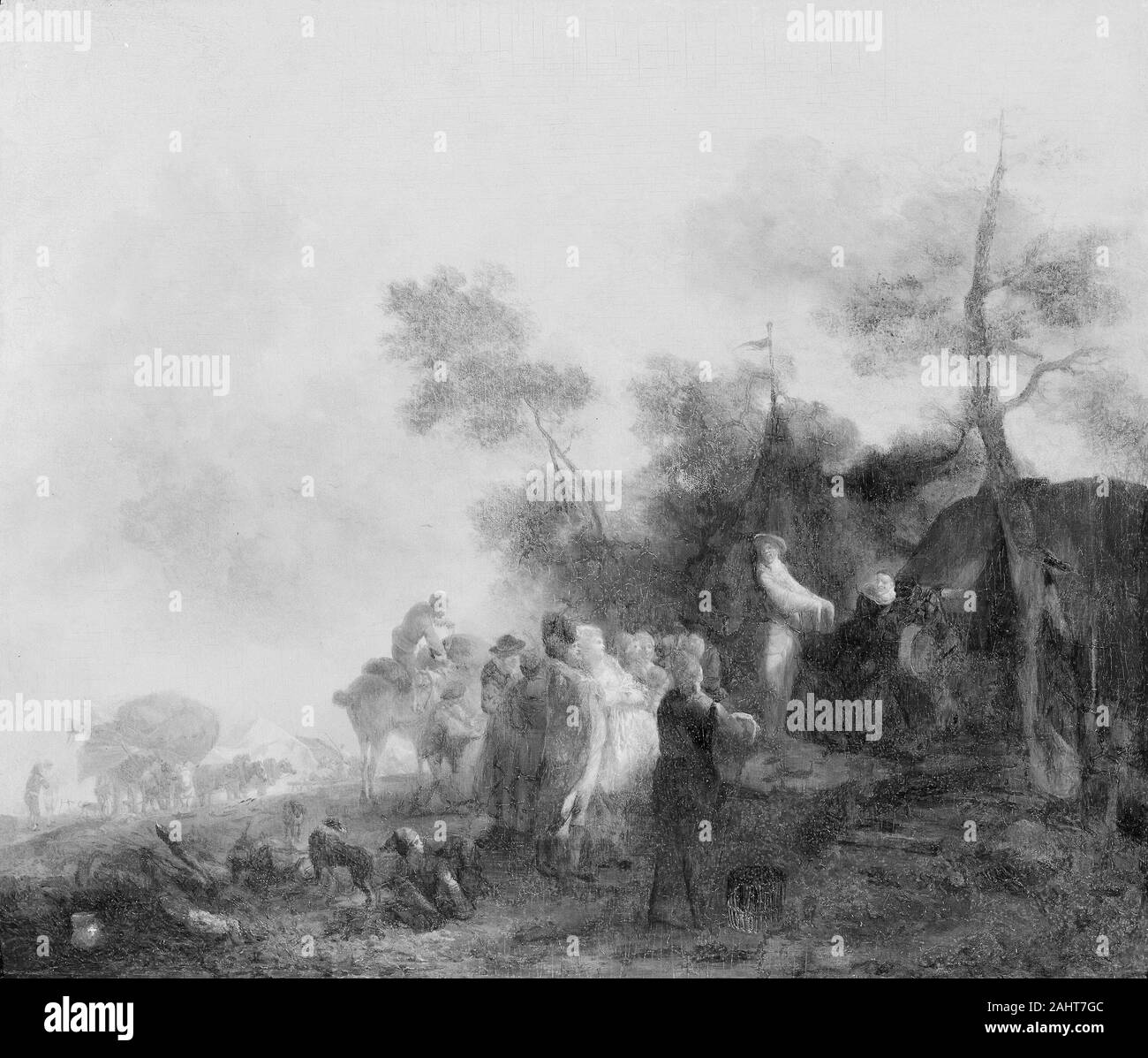 Nicolas Antoine Taunay. The Show (La Parade). 1784–1787. France. Oil on ...