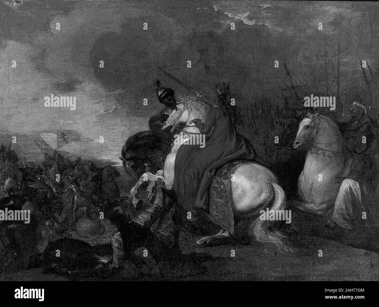 Nevilles cross Black and White Stock Photos & Images - Alamy
