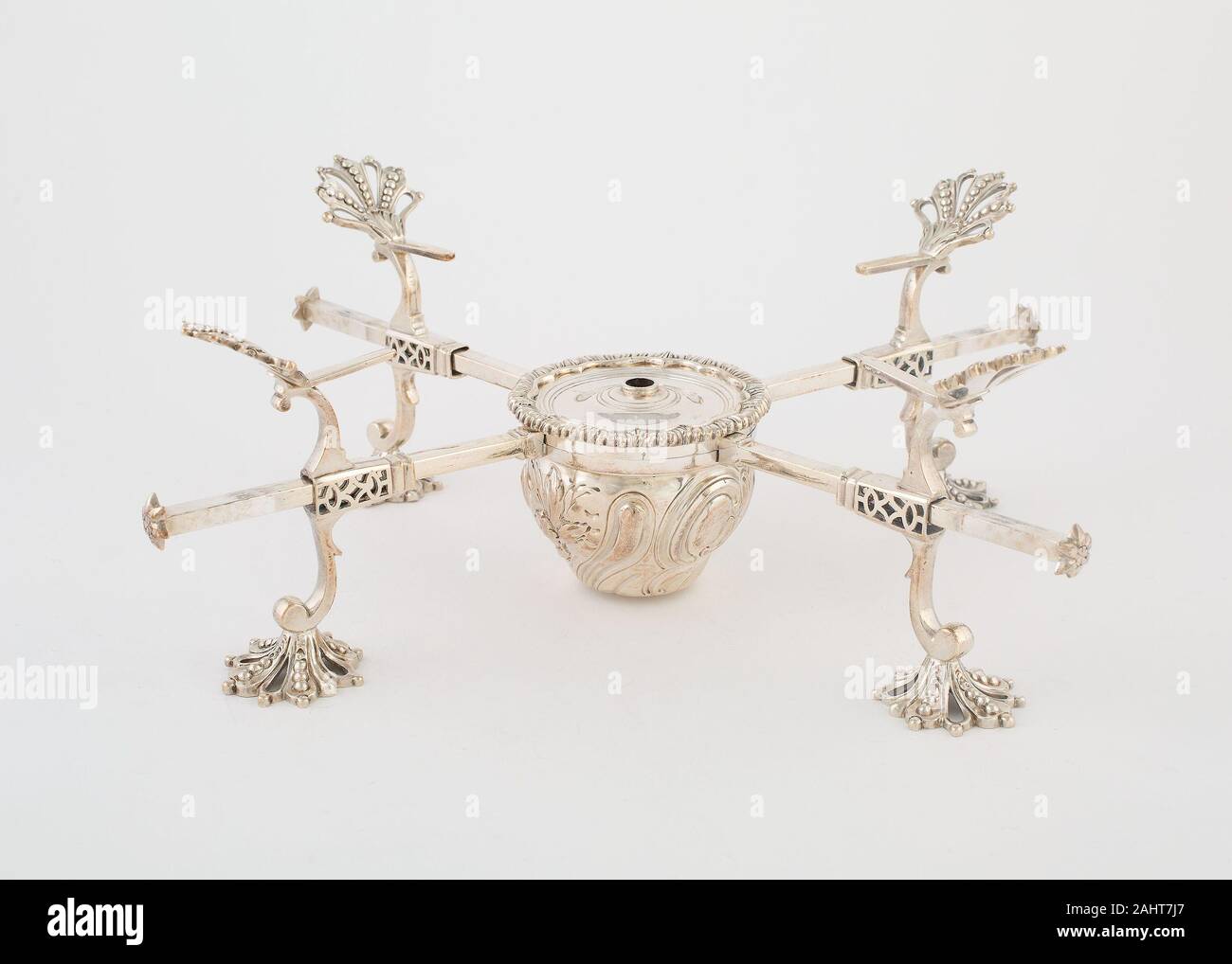 Richard Mills. Dish Cross. 1768. London. Silver Stock Photo - Alamy