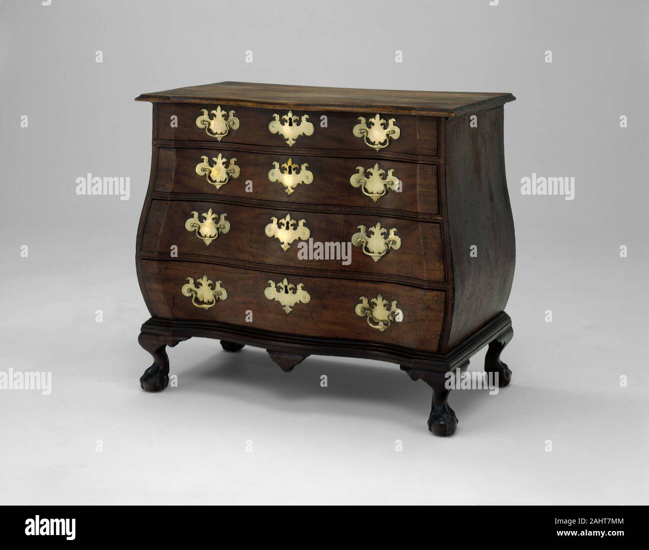 John Cogswell. Chest of Drawers. 1760–1790. Boston. Mahogany with white ...