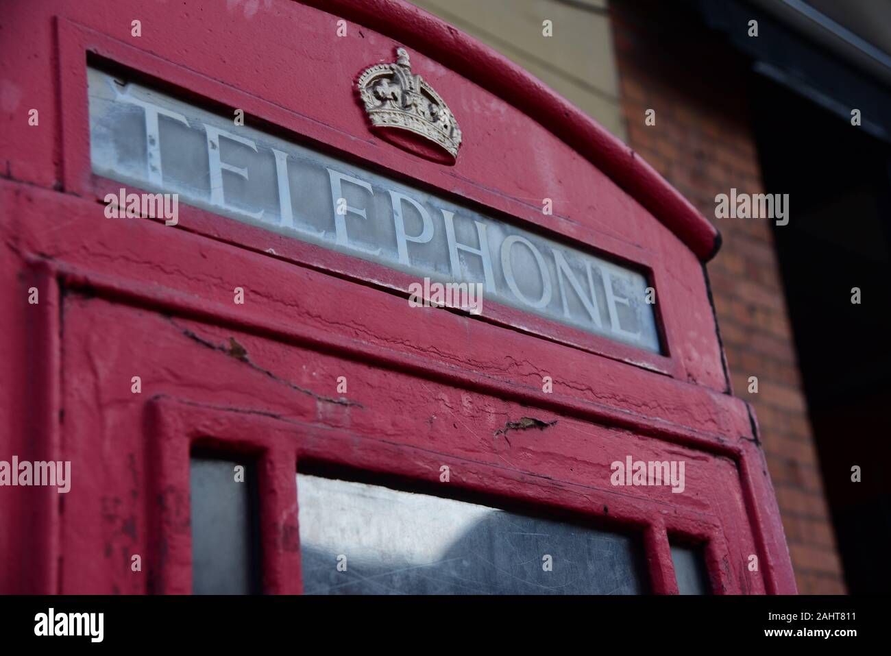 Red telephone box Stock Photo - Alamy