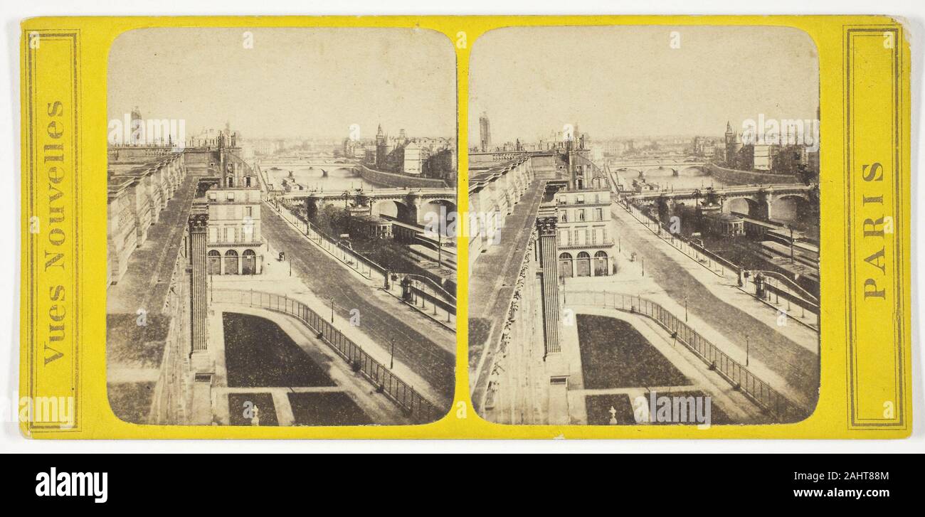 Unknown. Panorama of Paris, Taken from the Louvre. 1869–1879. France ...