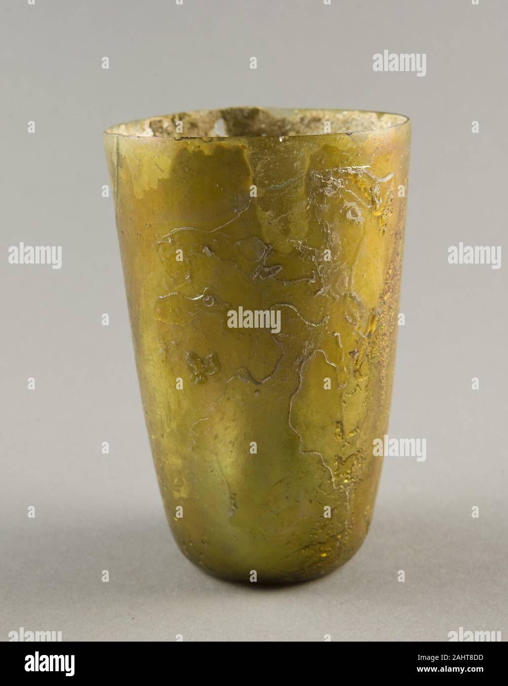 Ancient Roman. Beaker. 1 AD–100 AD. Syria. Glass, blown technique Stock ...