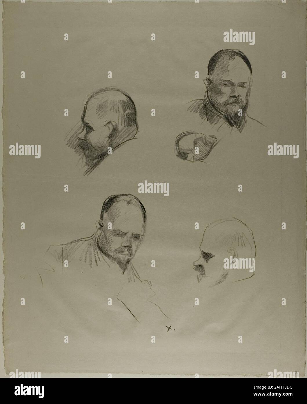 Jean Louis Forain. Ambroise Vollard, Four Sketches. 1905–1915. France ...