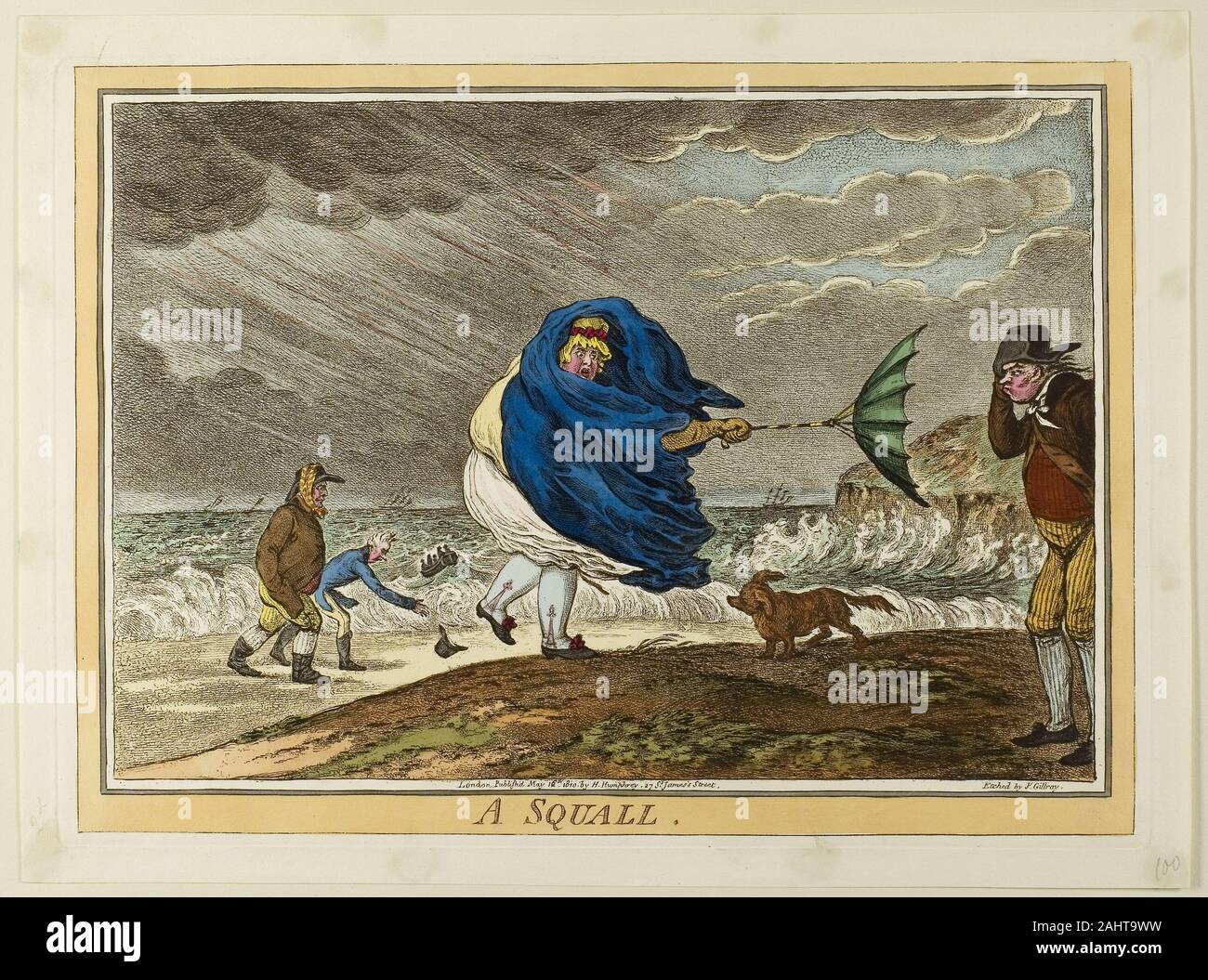 A squall gillray hi-res stock photography and images - Alamy