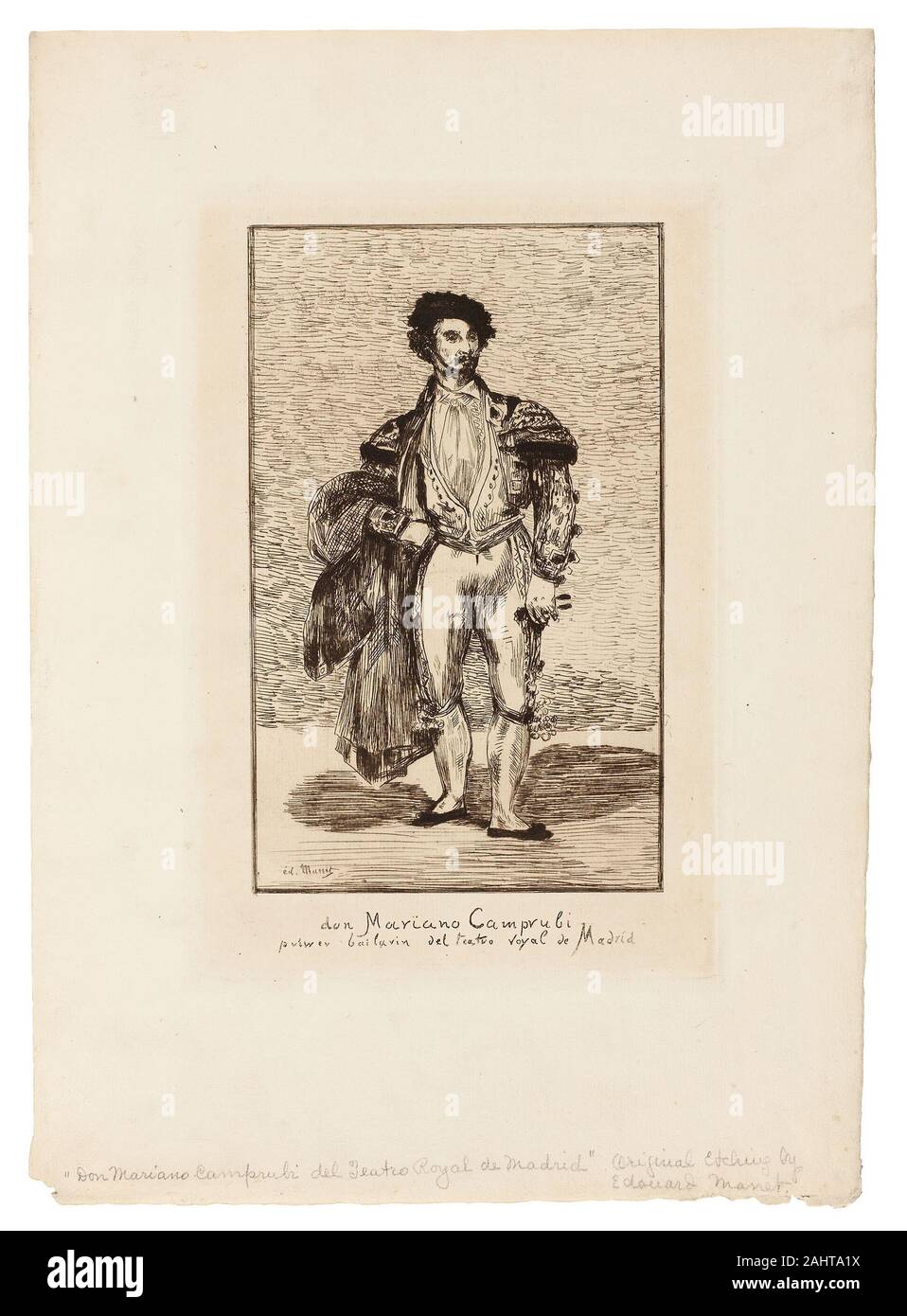 Édouard Manet. The Ballet Dancer (Don Mariano Camprubi). 1862–1863 ...