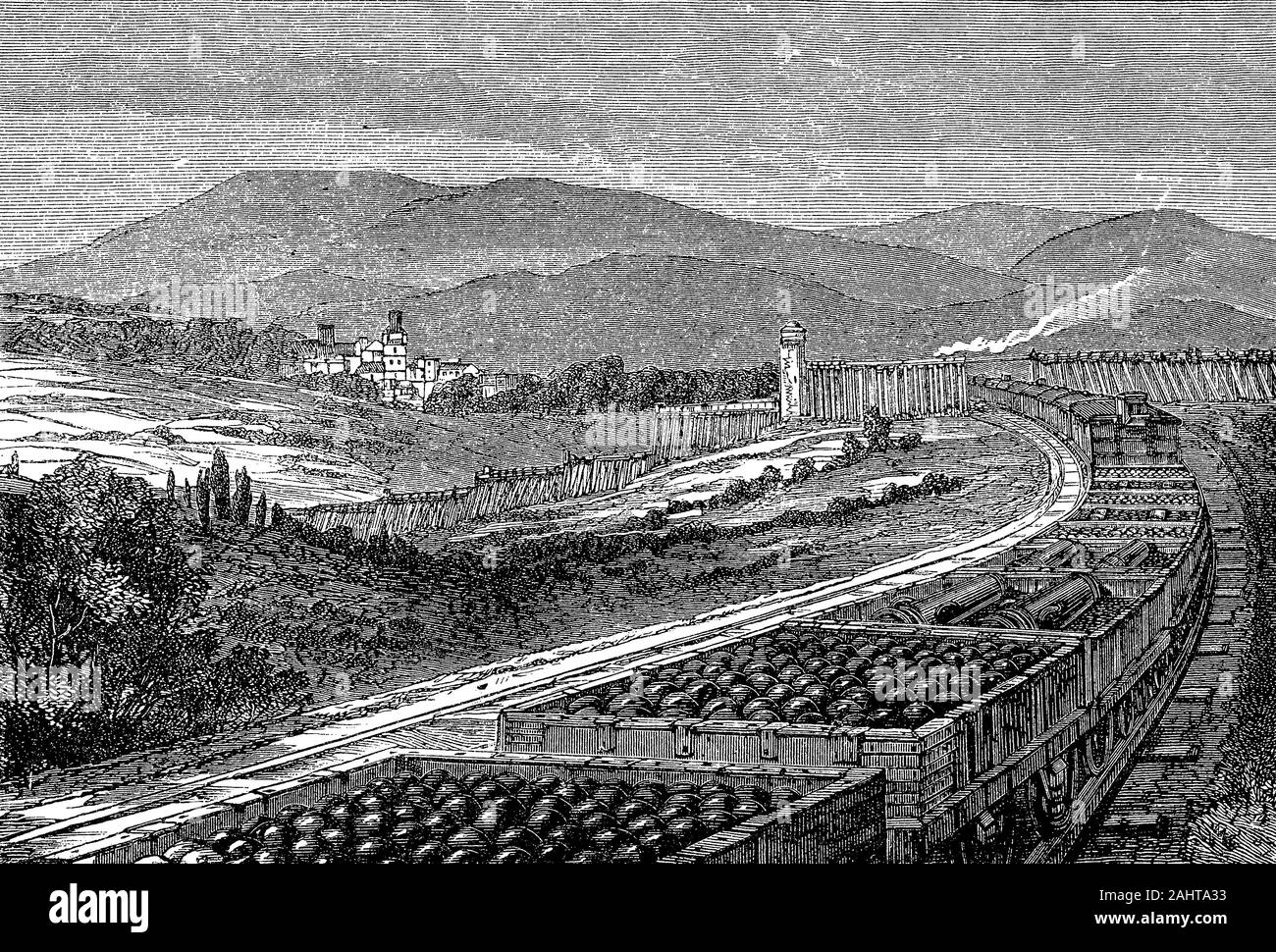 Prussian military railway Black and White Stock Photos & Images - Alamy