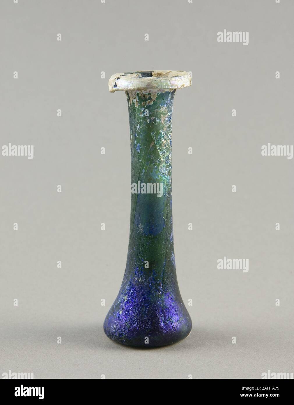 Ancient Roman. Bottle. 1 AD–100 AD. Syria. Glass, blown technique Stock ...