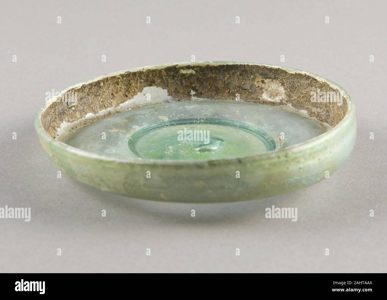 Ancient Roman. Plate or Dish. 1 AD–400 AD. Syria. Glass, blown ...
