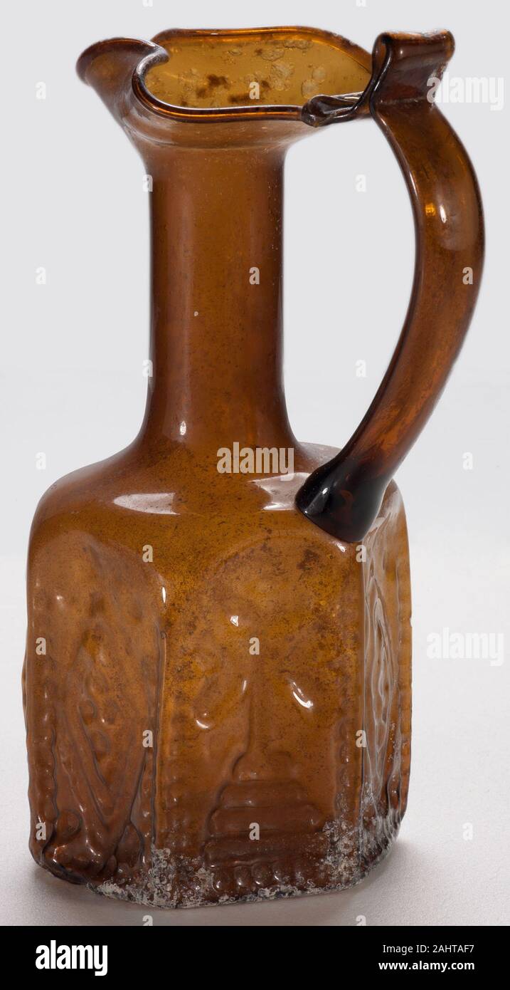 Byzantine. Pilgrimage Jug with Christian Symbols. 578 AD–636 AD ...