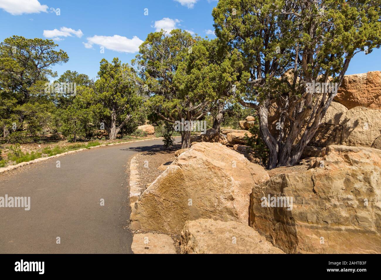 Path in the Grand Canyon, Arizona, USA Stock Photo - Alamy