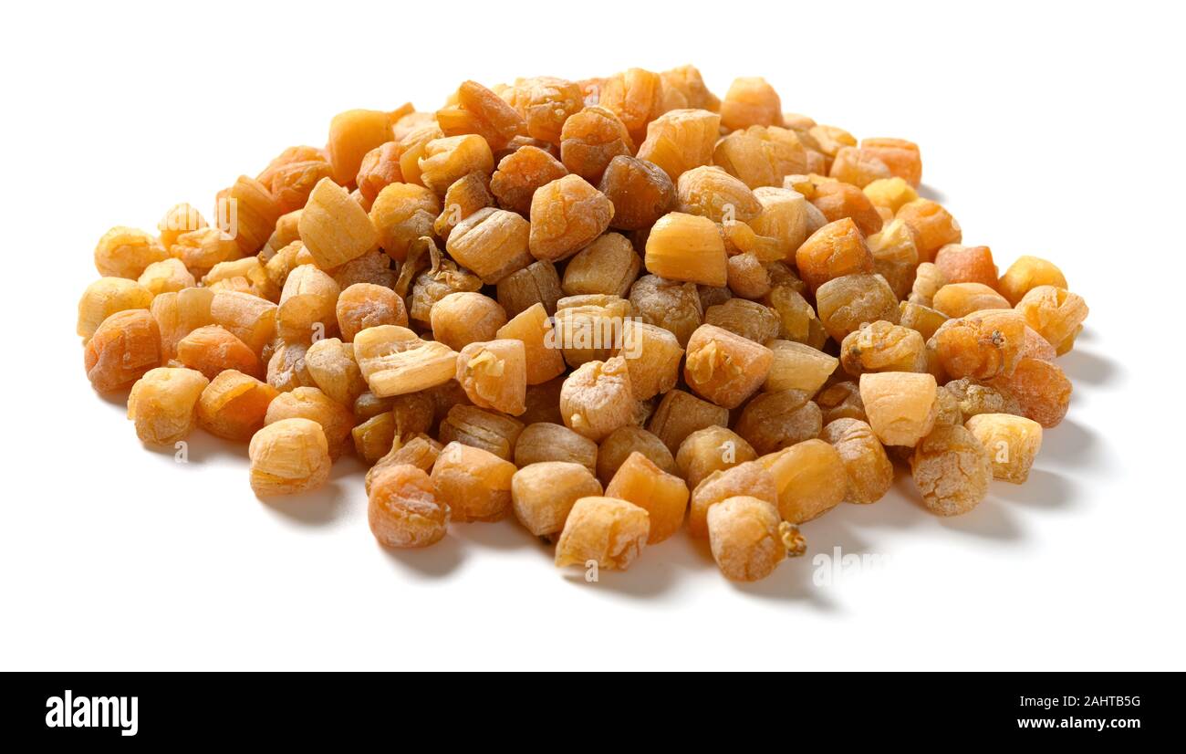 side view scallop on a white background Stock Photo - Alamy