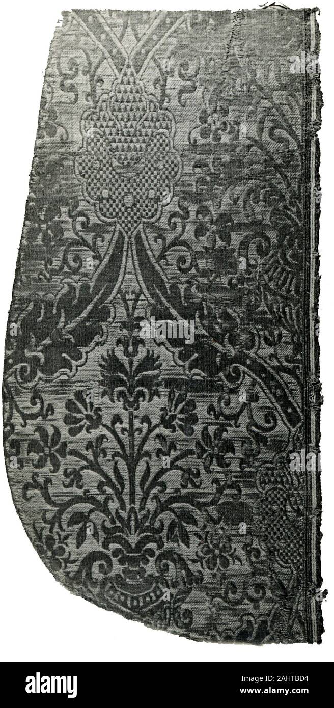 Fragment. 1525–1575. Italy. Fancy compound satin Stock Photo - Alamy