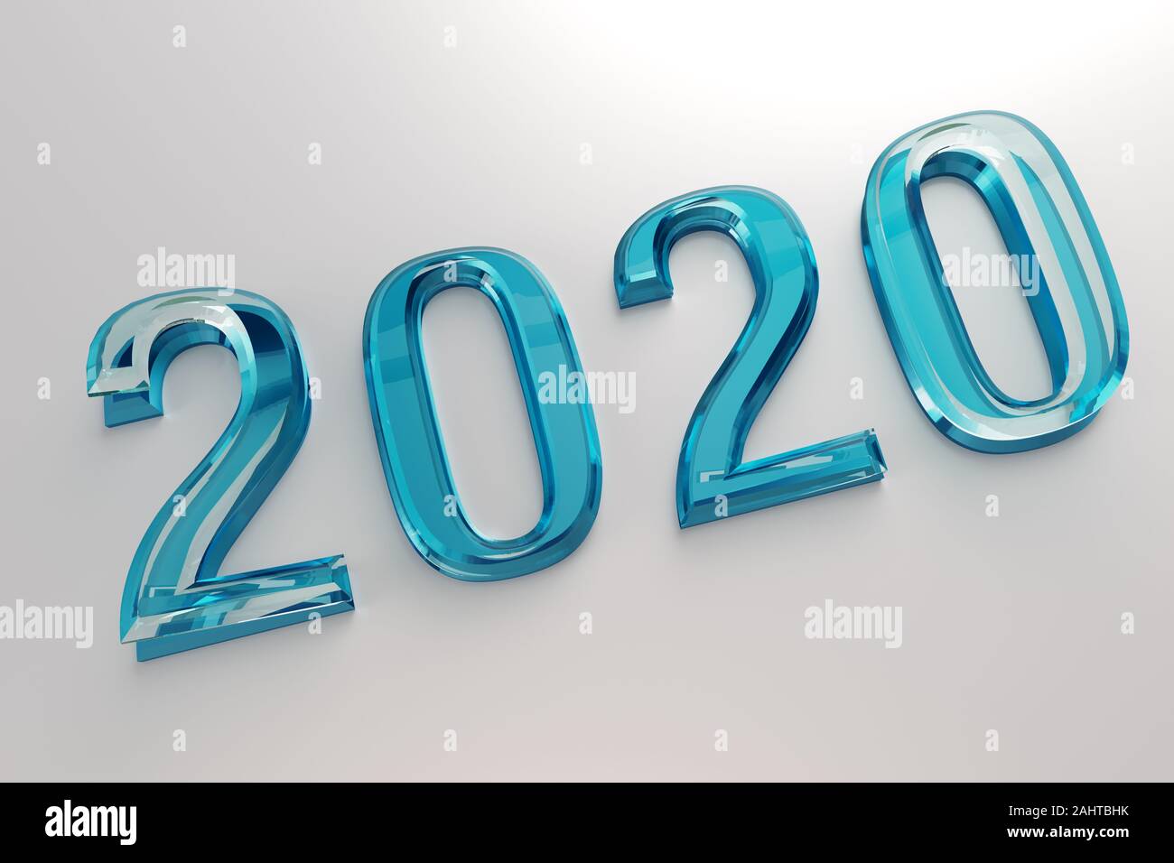 2020 numbers on a surface Stock Photo - Alamy