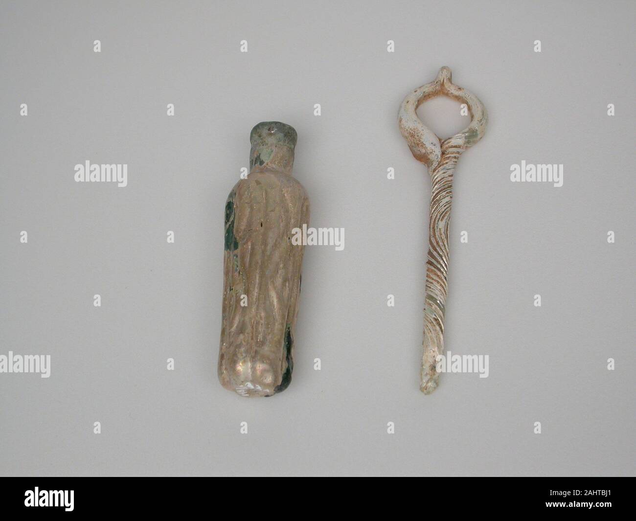 Ancient Roman. Perfume Bottle with Looped Stopper. 100 BC–400 AD. Italy ...