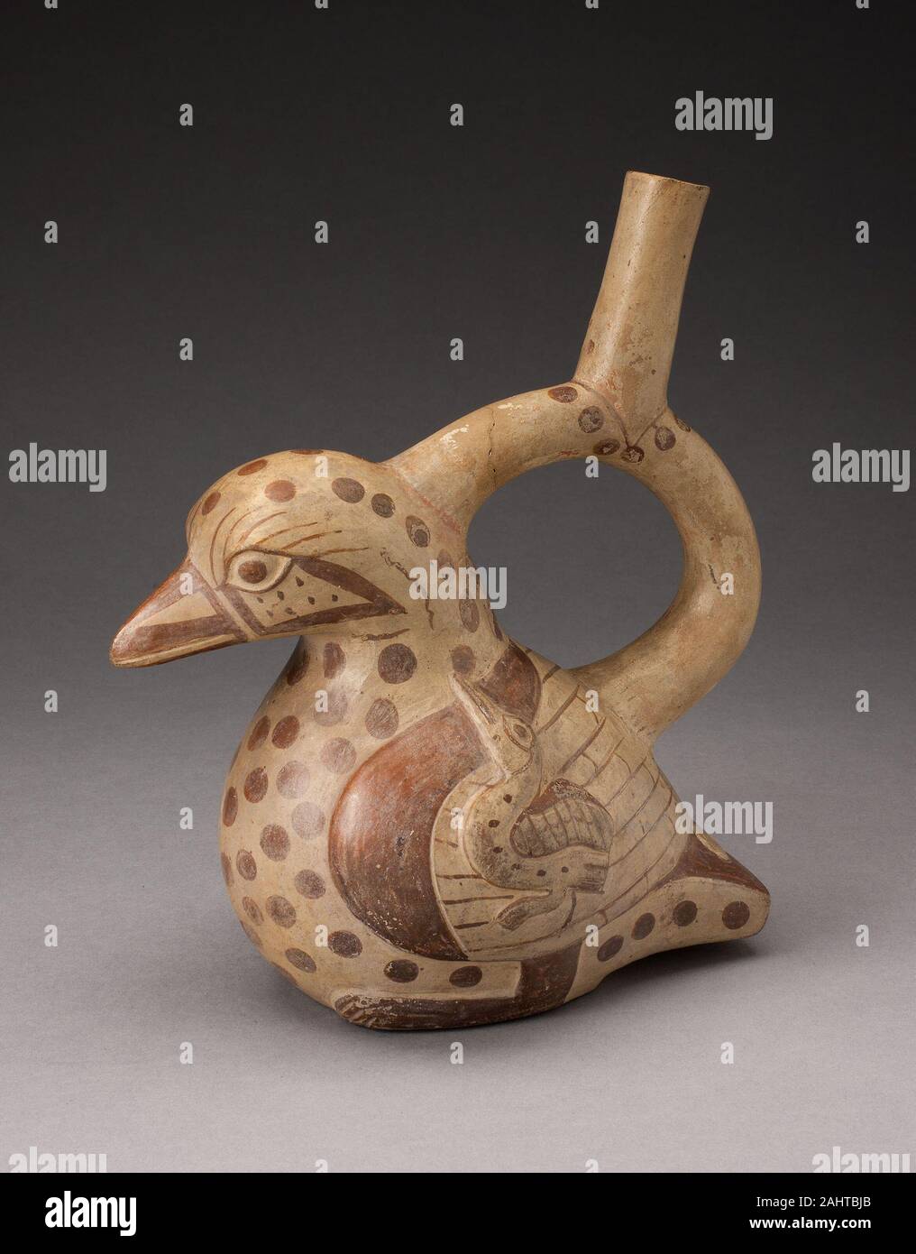 Moche. Vessel in the Shape of a Bird. 100 BC–500 AD. Trujillo. Ceramic ...