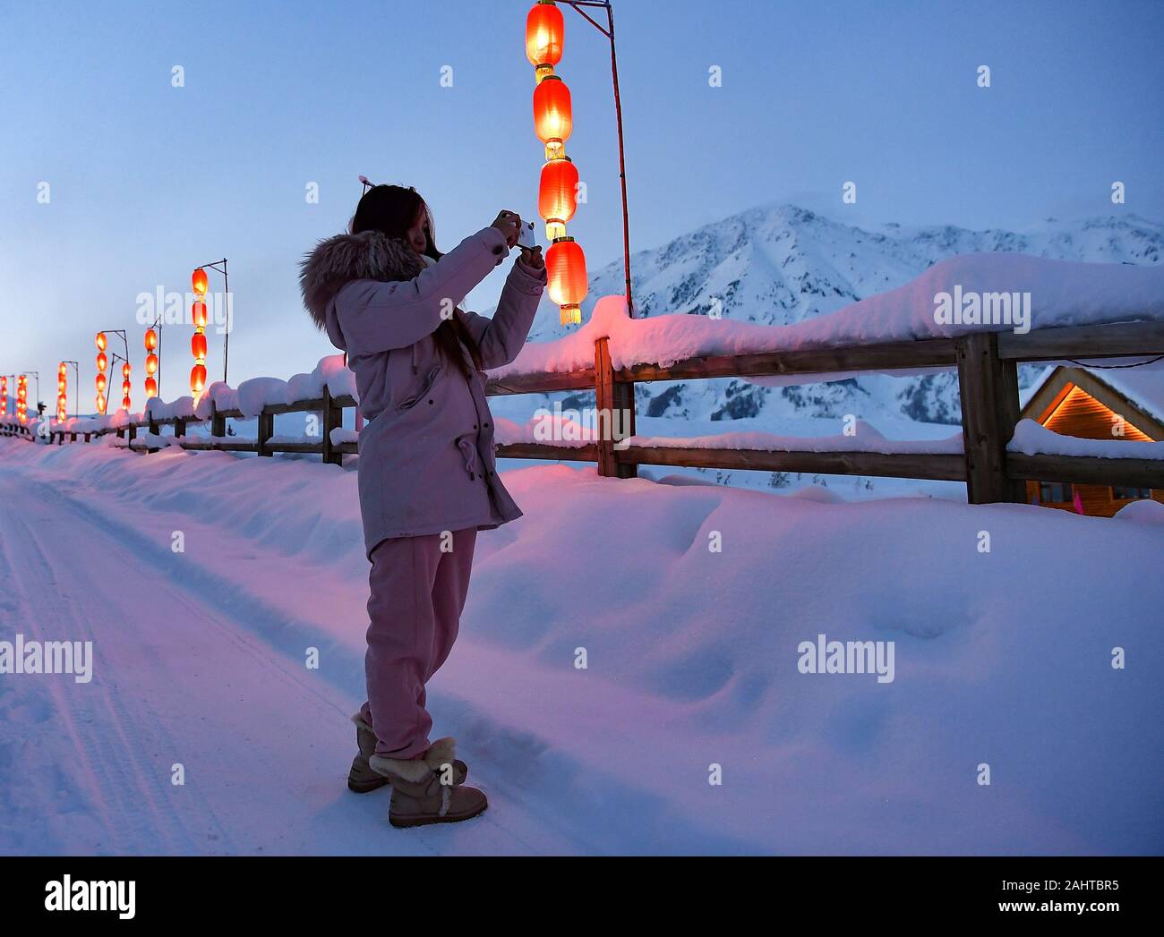 Burqin, China's Xinjiang Uygur Autonomous Region. 31st Dec, 2019. A ...