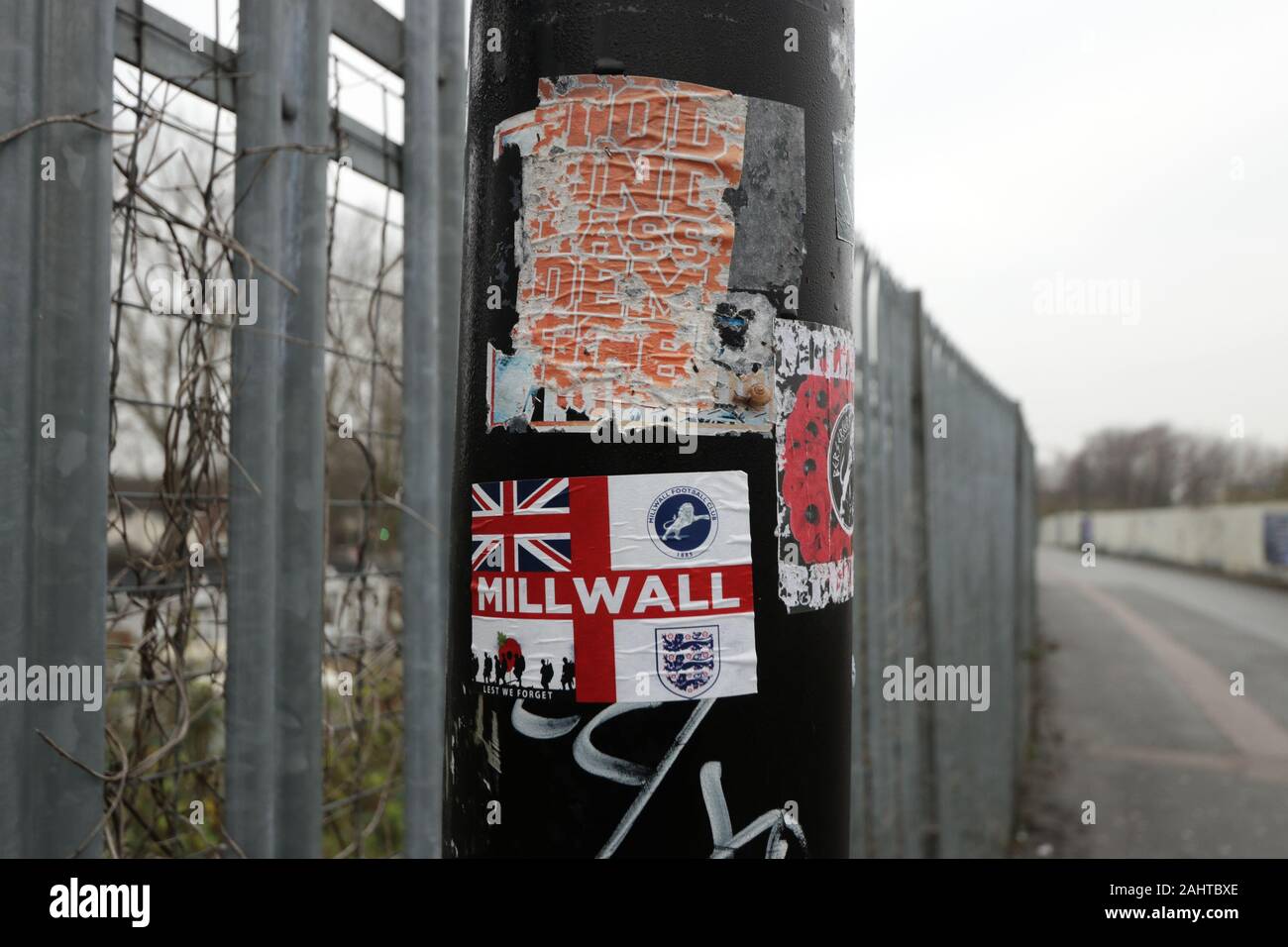 Millwall sticker hi-res stock photography and images - Alamy