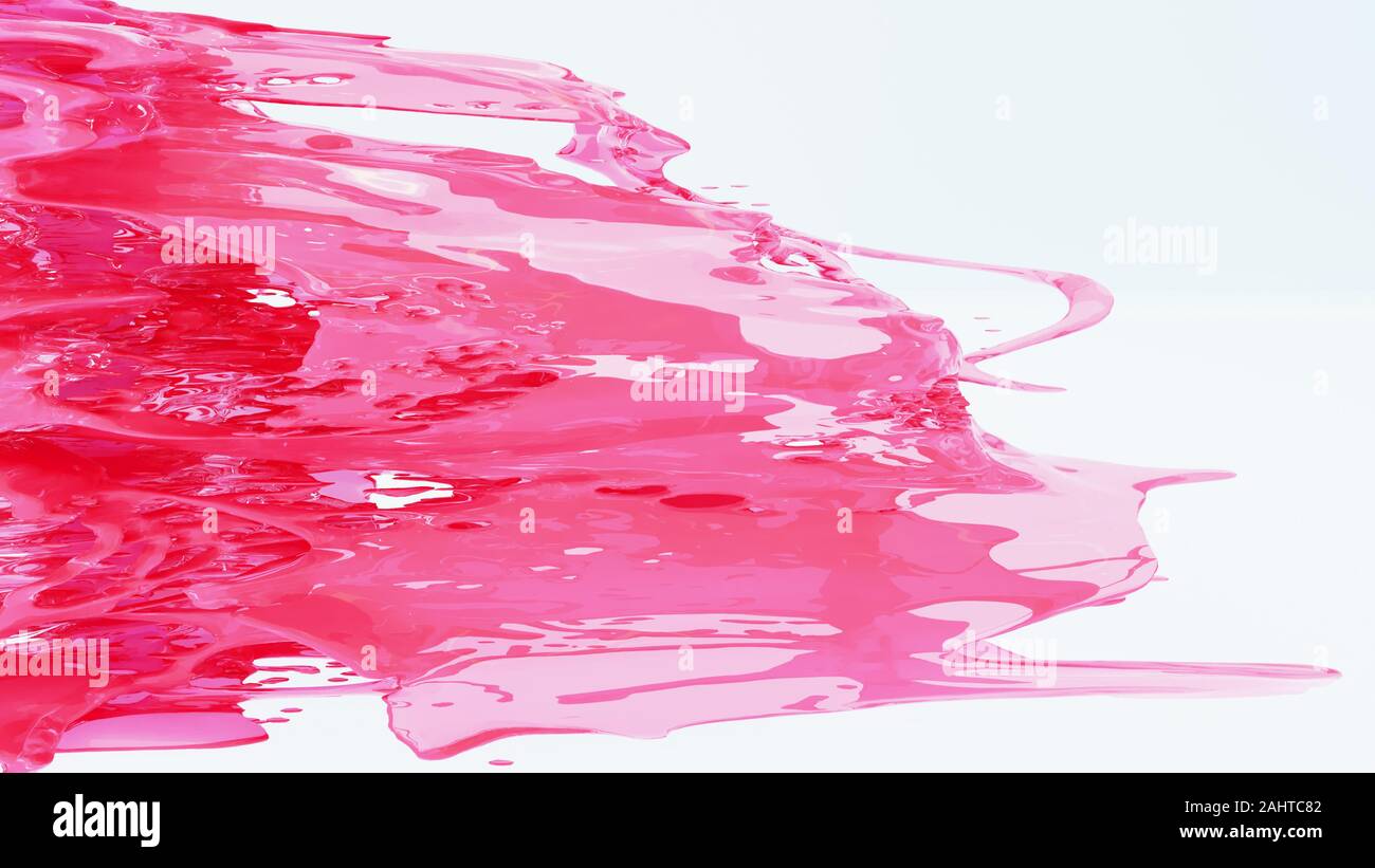 Pink paint splash hi-res stock photography and images - Alamy