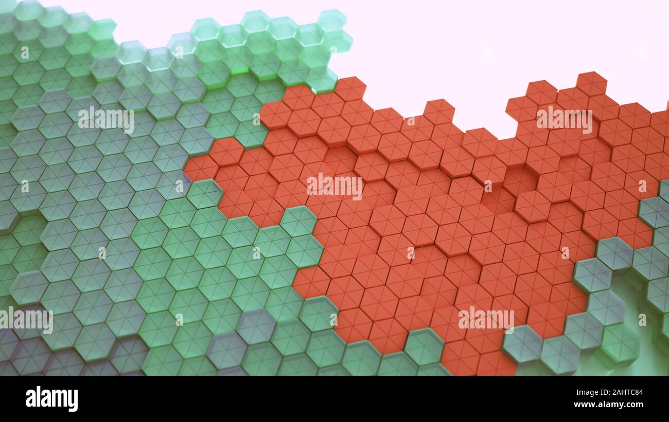 Hexagon triangle hi-res stock photography and images - Alamy