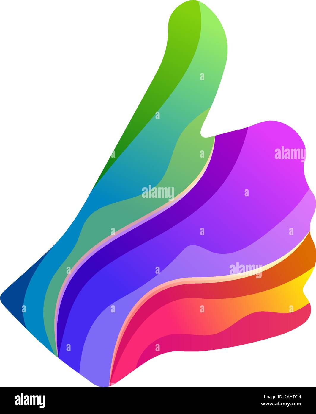 Up logo design Cut Out Stock Images & Pictures - Alamy