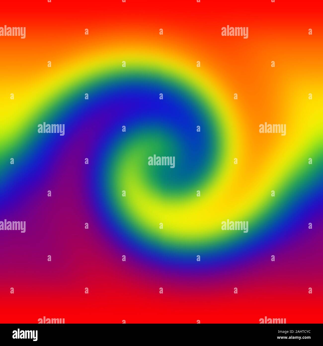 Swirling saturated rainbow colors in a vortex. Seamlessly tileable ...