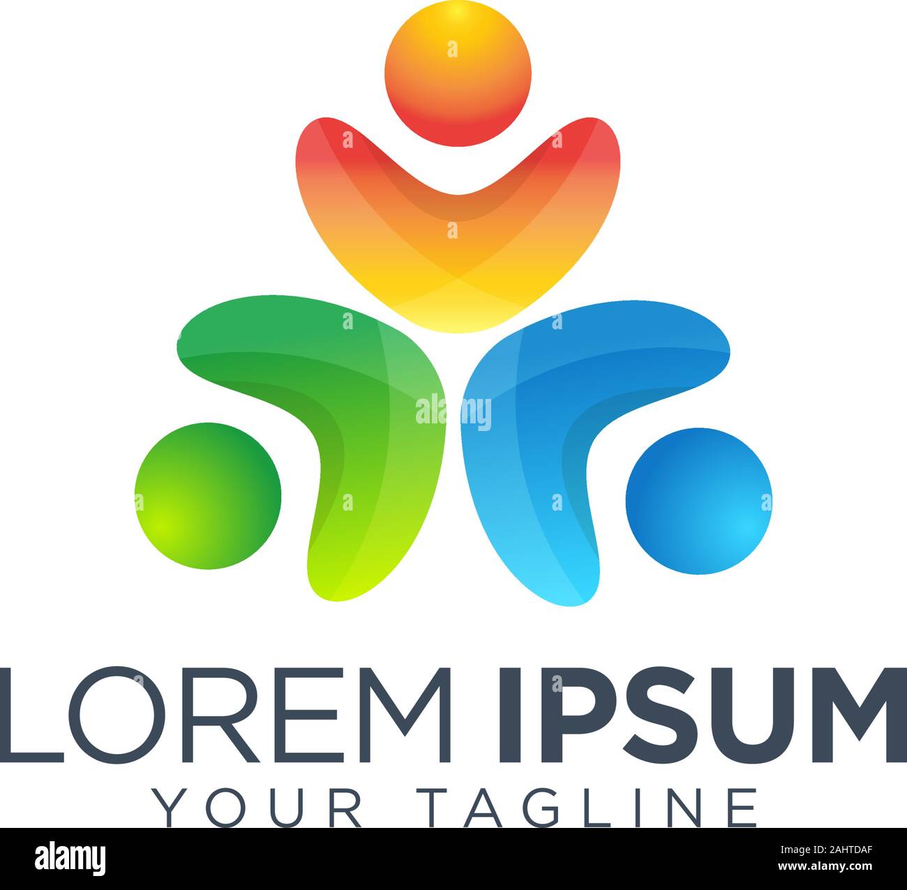 Community association people children Stock Vector Images - Alamy