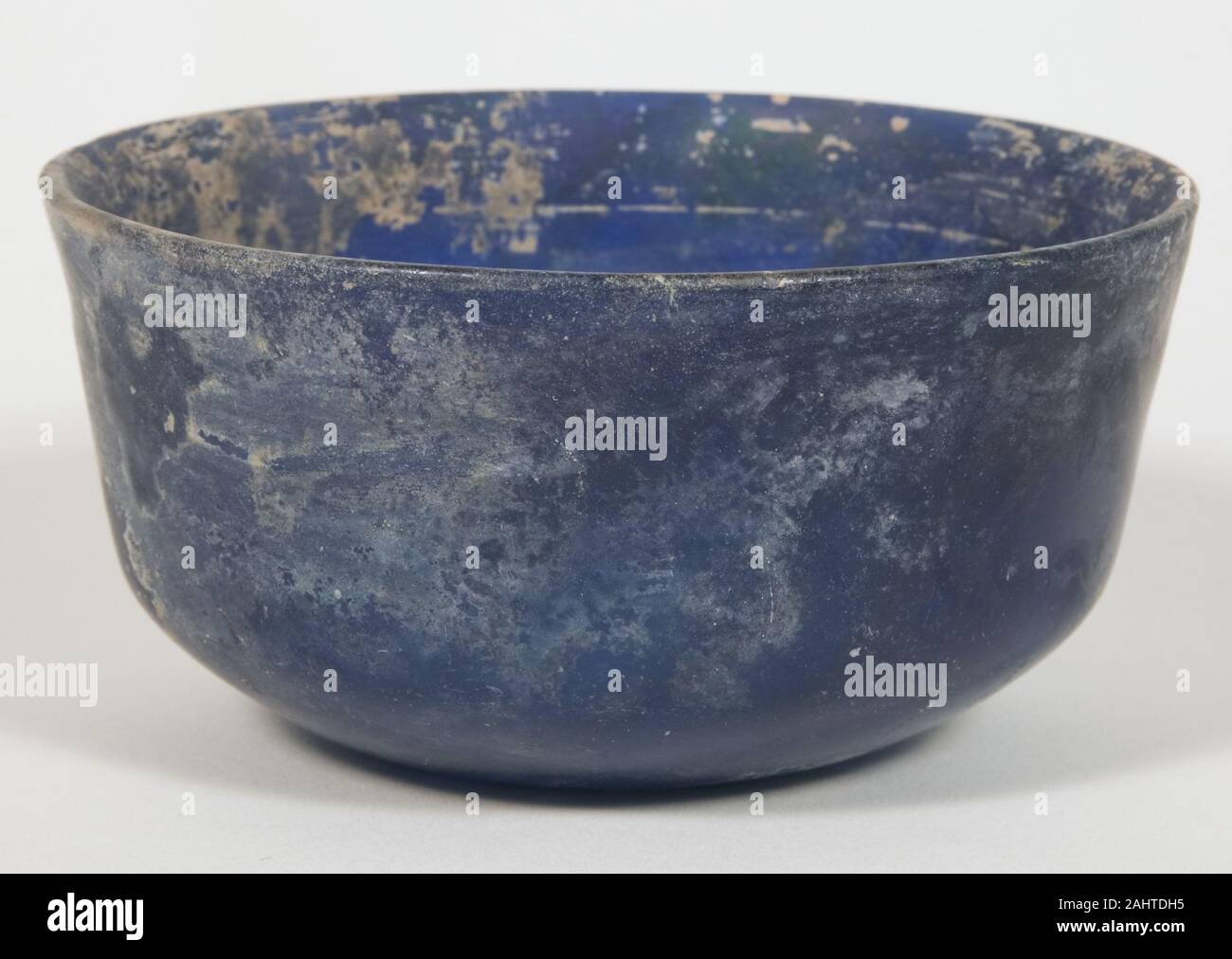 Ancient Roman. Bowl. 50 BC–50 AD. Syria. Glass, sagged, rotary-polished ...