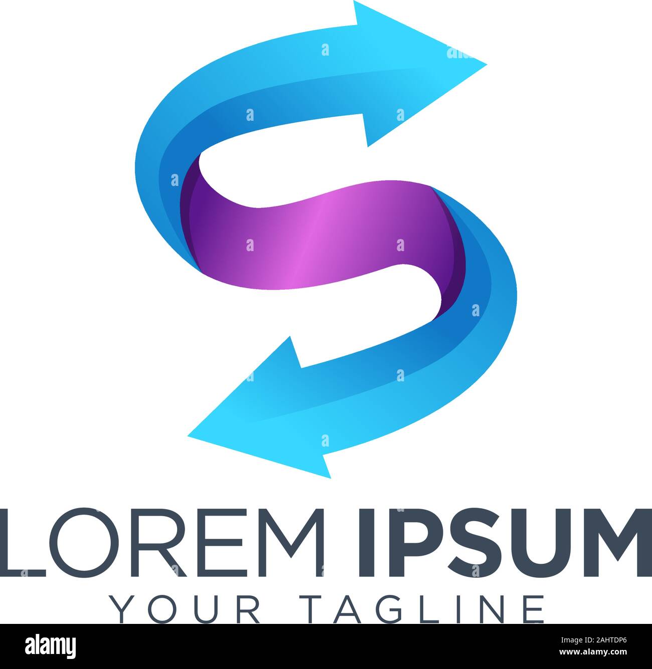 Initial s logo hi-res stock photography and images - Alamy