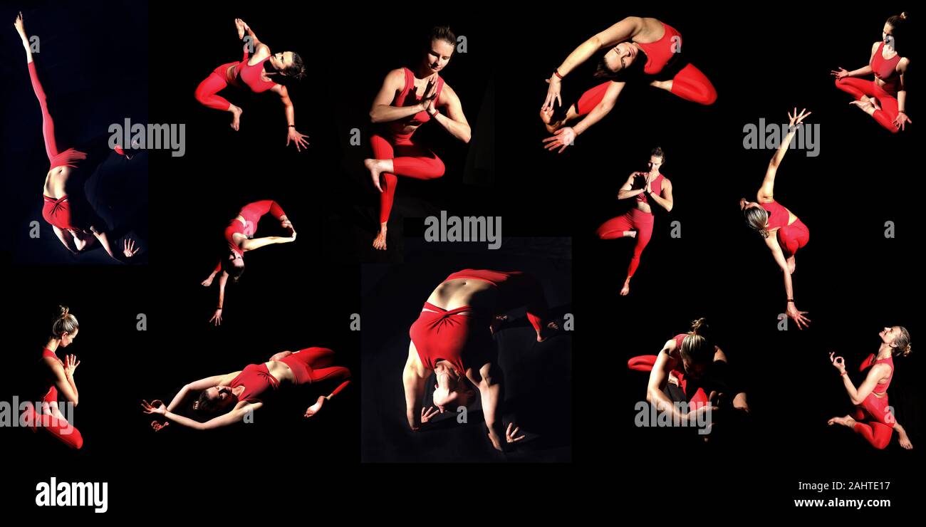 Fitness montage hi-res stock photography and images - Alamy