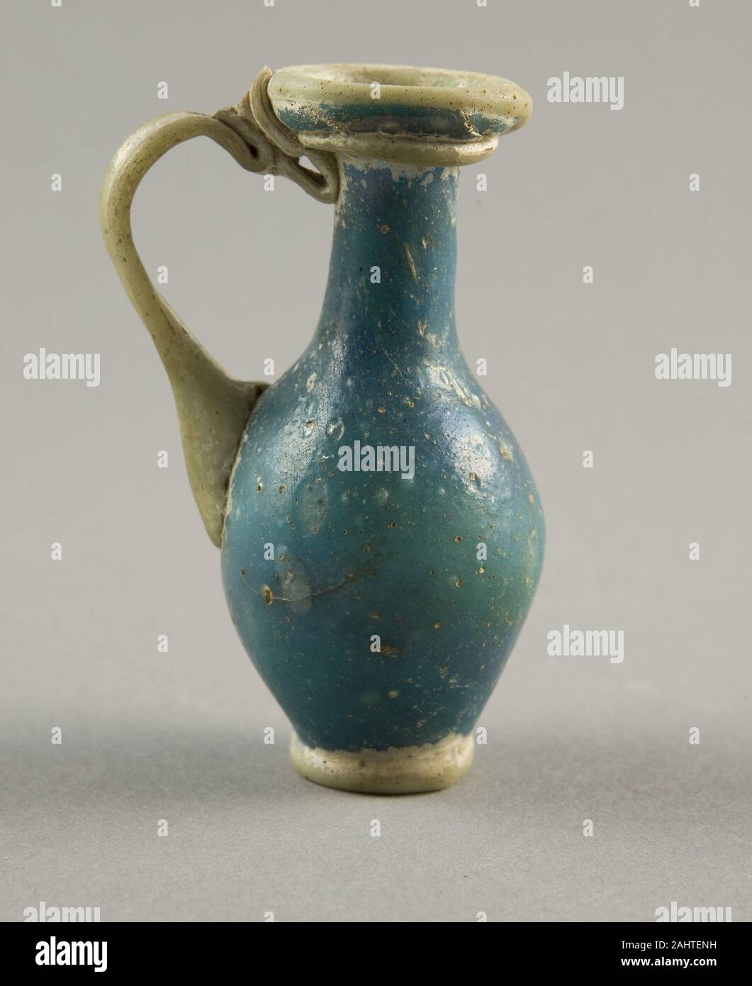 Ancient Mediterranean. Jug. 201 AD–300 AD. Mediterranean Region. Glass ...