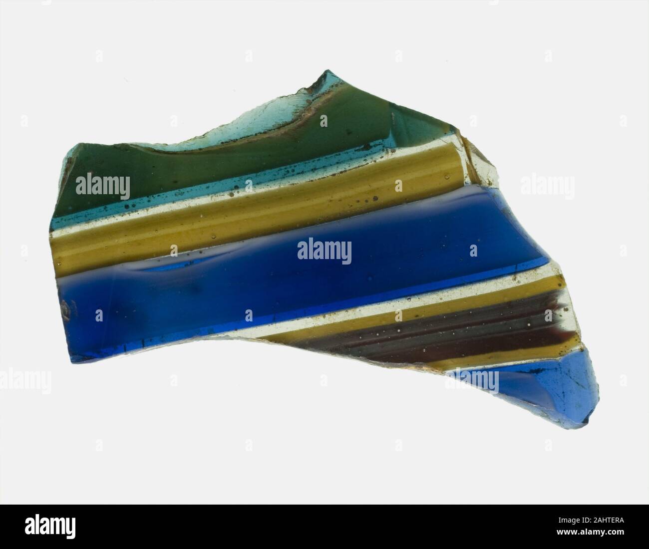 Ancient Roman. Bowl Fragment. 100 BC–100 AD. Roman Empire. Glass ...