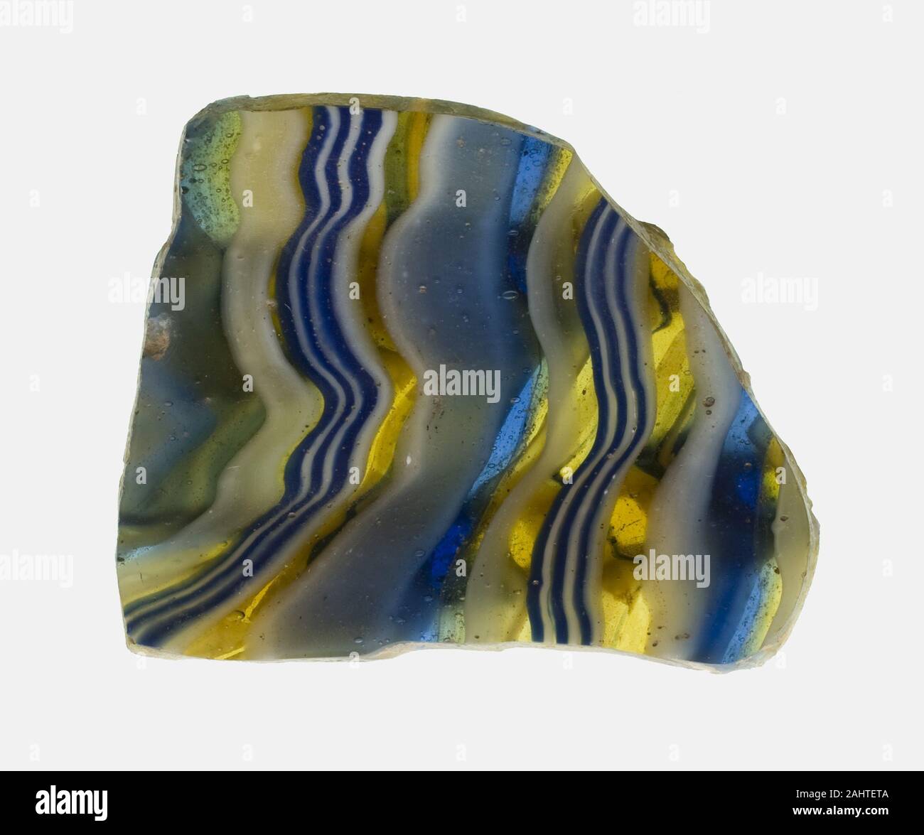 Ancient Roman. Bowl Fragment. 100 BC–100 AD. Roman Empire. Glass ...