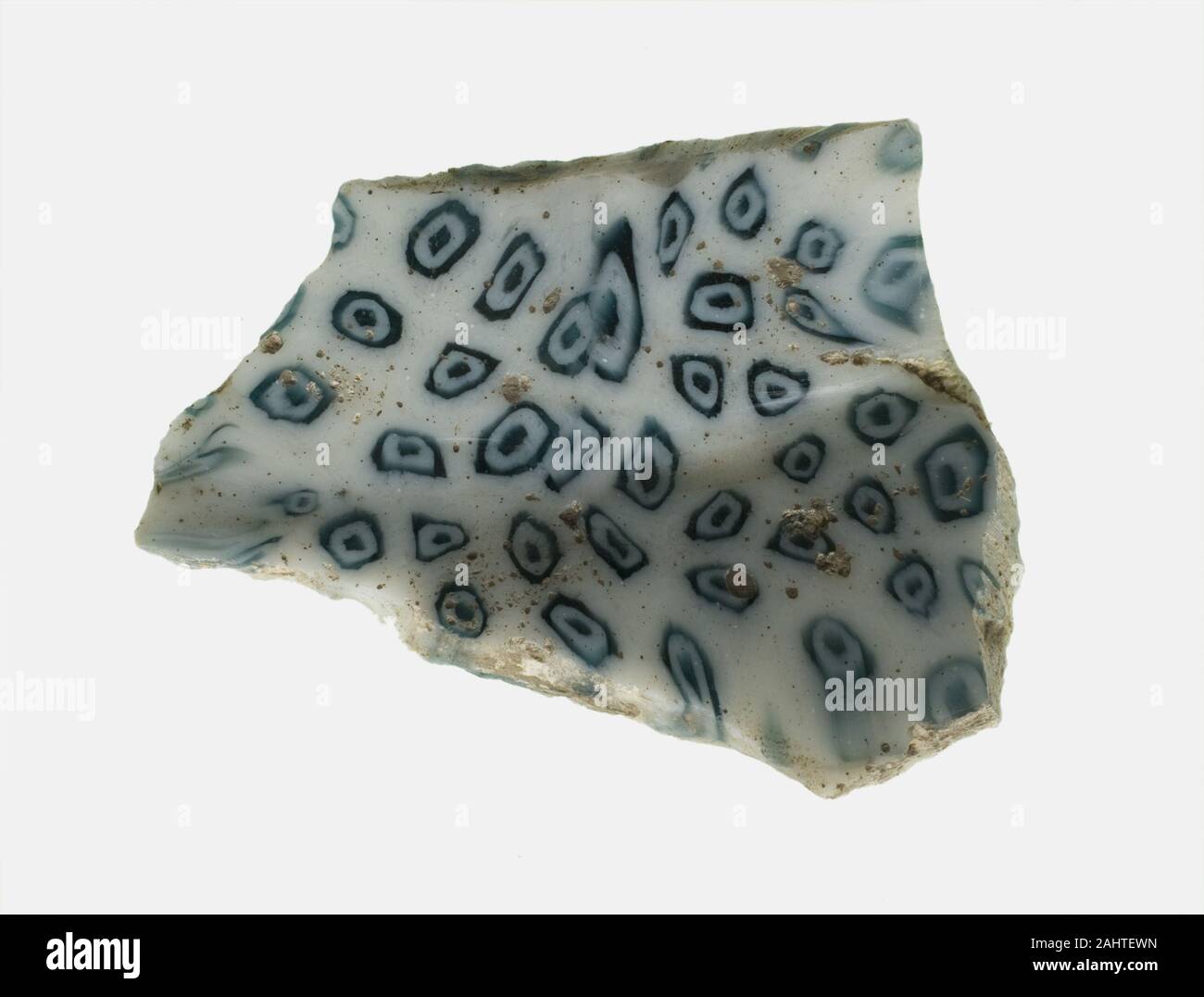 Ancient Roman. Fragment of a Bowl. 100 BC–100 AD. Roman Empire. Glass ...