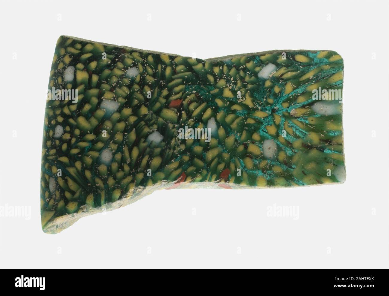 Ancient Roman. Fragment of a Bowl. 100 BC–100 AD. Roman Empire. Glass ...