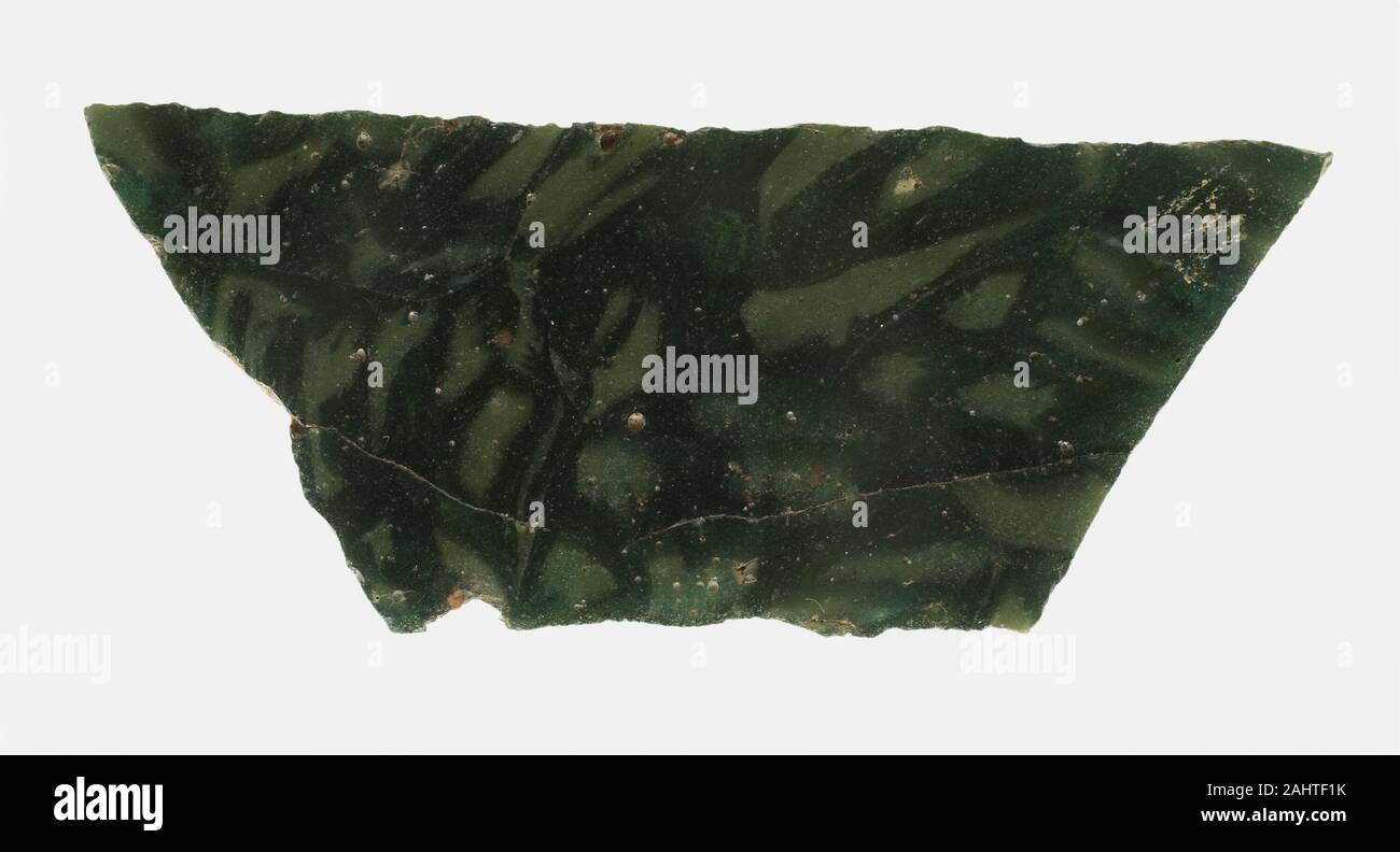 Ancient Roman. Fragment of an Inlay. 100 BC–100 AD. Roman Empire. Glass ...