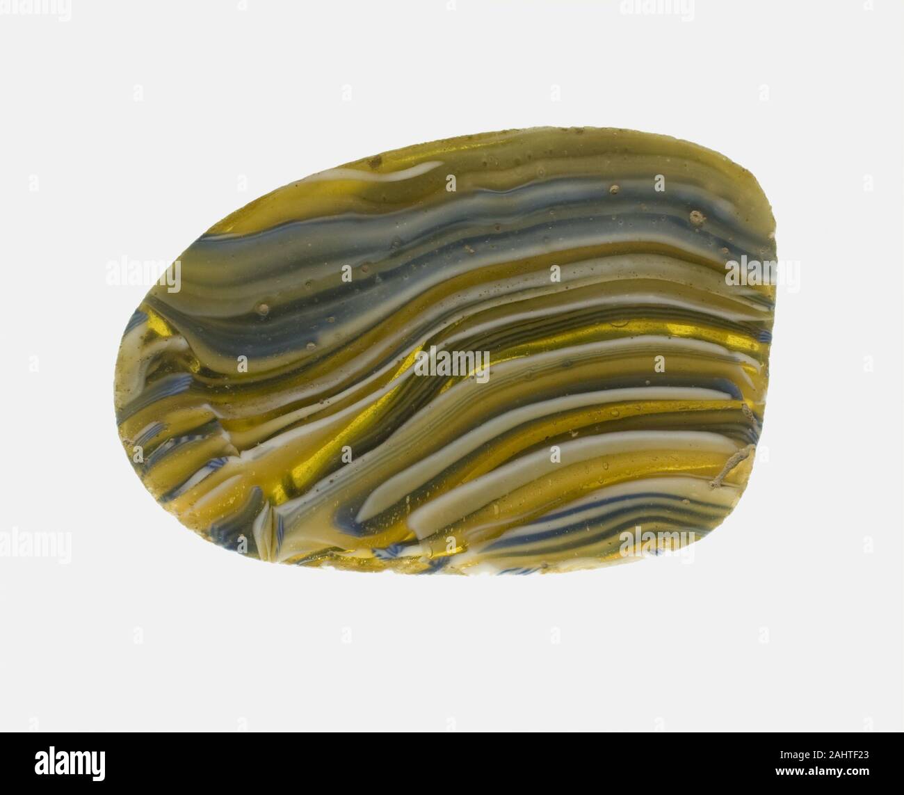 Ancient Roman. Bowl Fragment. 100 BC–100 AD. Roman Empire. Glass ...